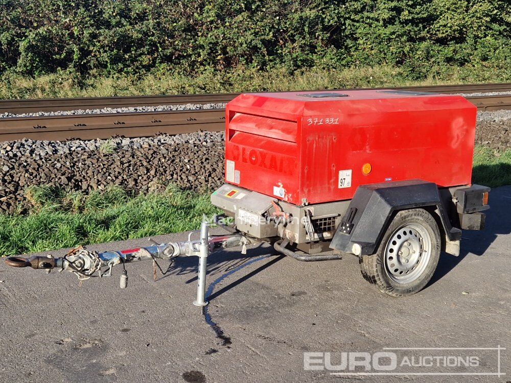 Prodaje se Doosan 7/20 65CFM mobilni kompresor na aukciji