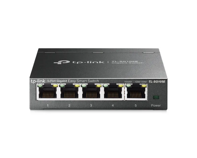 TP-LINK_ TL-SG105E 5-Port Gigabit Switch