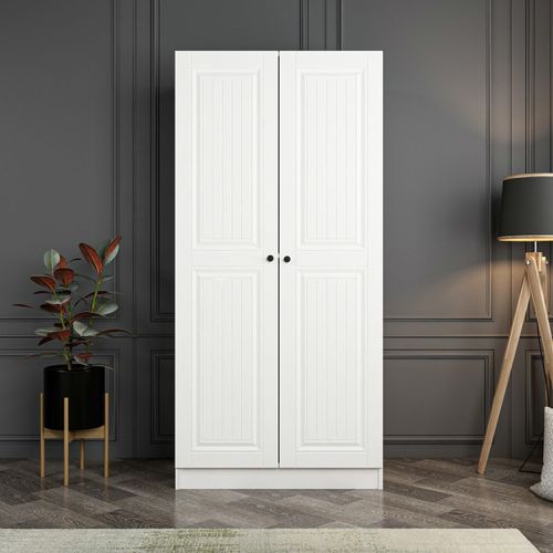 Kale Membran White - 190 White Wardrobe