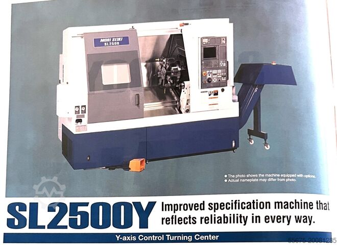 CNC centar za tokarenje i glodanje Y
Mori Seiki SL 2500 Y