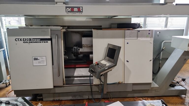 CNC lathe
GILDEMEISTER CTX 420 linear