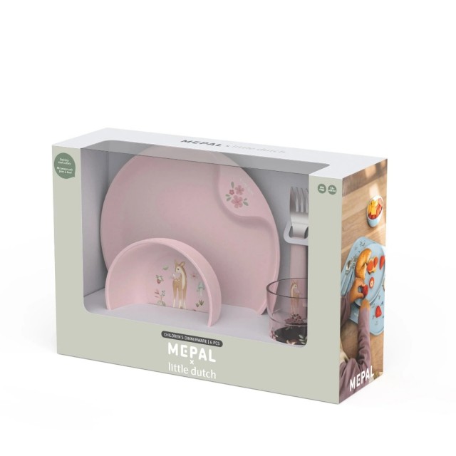 DEČIJI SET ZA JELO OD 6 DELOVA - FAIRY GARDEN