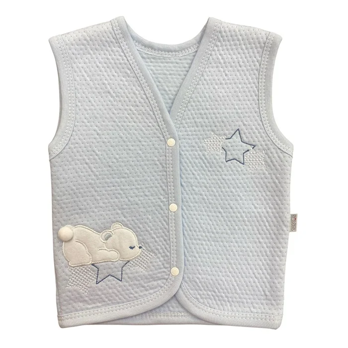 Bebi prsluk plavi 229678