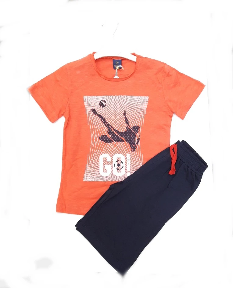 Komplet za dečaka orange 9305