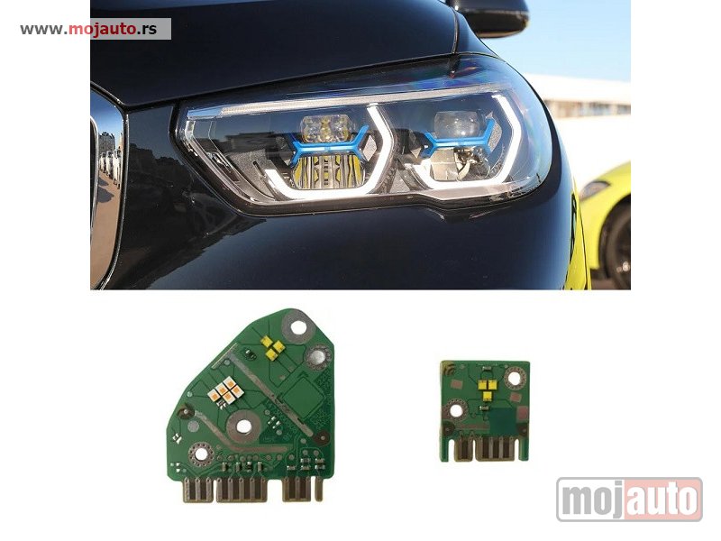 LED plocice, LED DRL driver za levi far