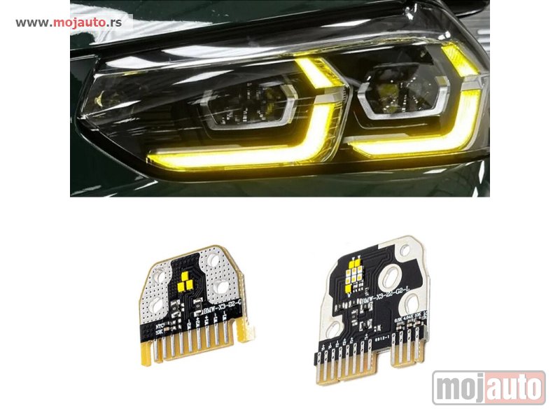 LED plocice, LED DRL driver za levi far