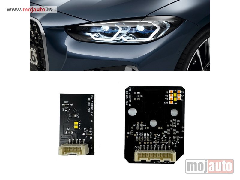 LED plocice, LED DRL driver za desni far