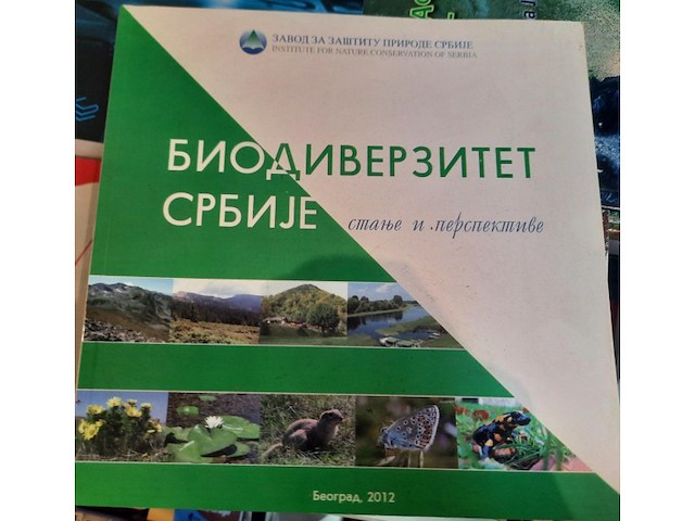 Biodiverzitet Srbije - Monografija - Aleksandar Mijović