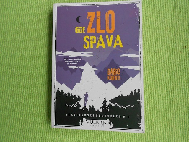 Gde zlo spava - Dario Korenti - kao nova