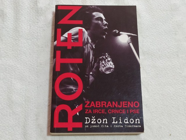 ROTEN (autobiografija Dz.Rotena,Sex Pistols) - Dz.Lidon