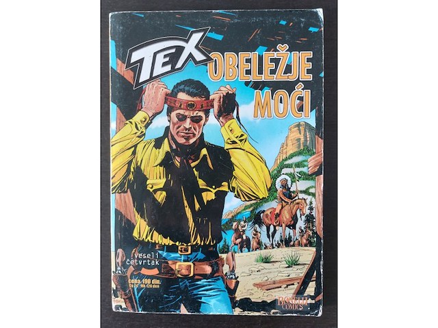 Tex Obeležje moći strip