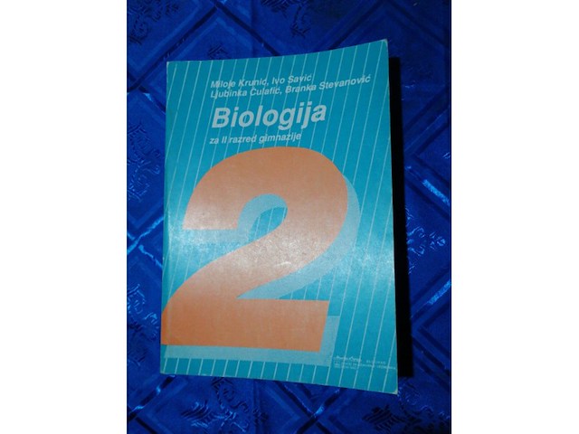 BIOLOGIJA ZA II RAZRED GIMNAZIJE