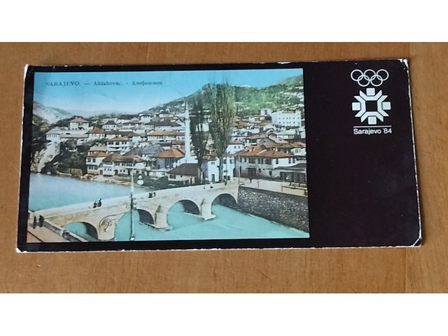 Sarajevo - Znak ZOI Sarajevo - Bosna - Putovala