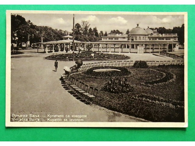 Vrnjačka Banja Kupatilo sa izvorom 1932