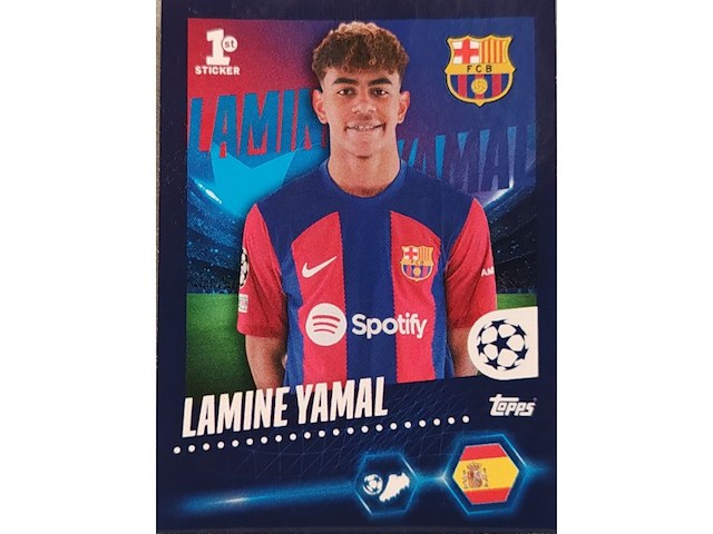 Champions League 2023-2024 slicica 138 Lamine Yamal