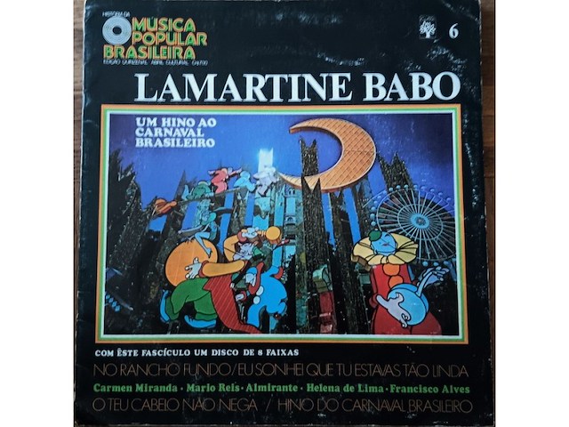 Various-Lamartine Babo Vynil 10Inch Brasil LP (1970)