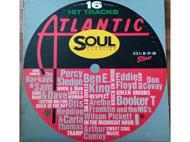 Various-Atlantic Soul Classics-16 Hit Tracks LP (1987)