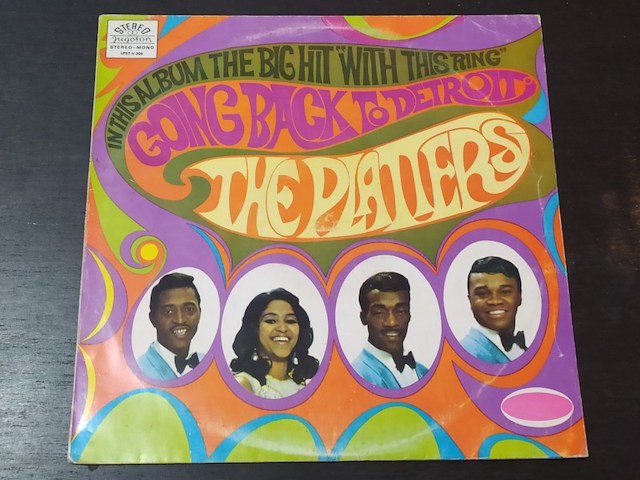 THE PLATTERS - Going back to Detroit (LP, 4-/4)