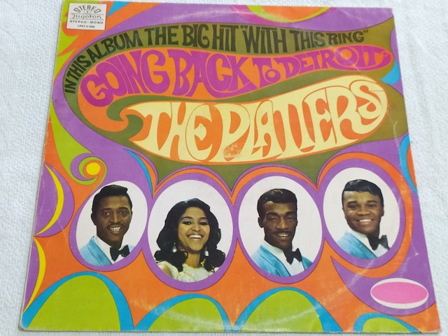 THE PLATTERS - Going back to Detroit (LP, 4-/4)