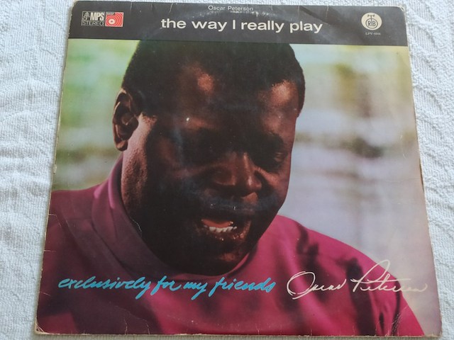 OSCAR PETERSON - The way I really play (LP, 3-/3)