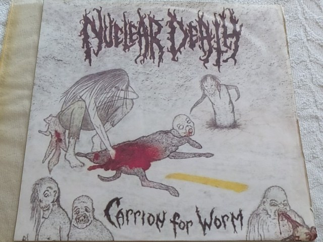 NUCLEAR DEATH - Carrion for worm (LP, HOLLAND)