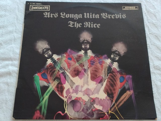 THE NICE - Ars longa vita brevis (LP, FRANCE, 4/4)