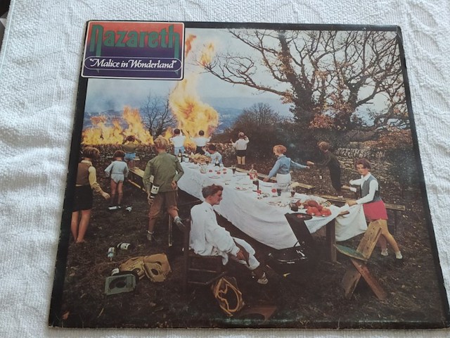 NAZARETH - Malice in wonderland (LP, 4+/4+)