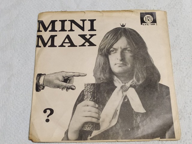 MINIMAX - Jao sto te volim (SINGL, 4+/5-/3)