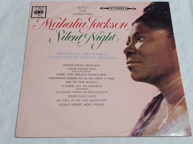 MAHALIA JACKSON - Silent night (LP, GREECE, 4/5-)