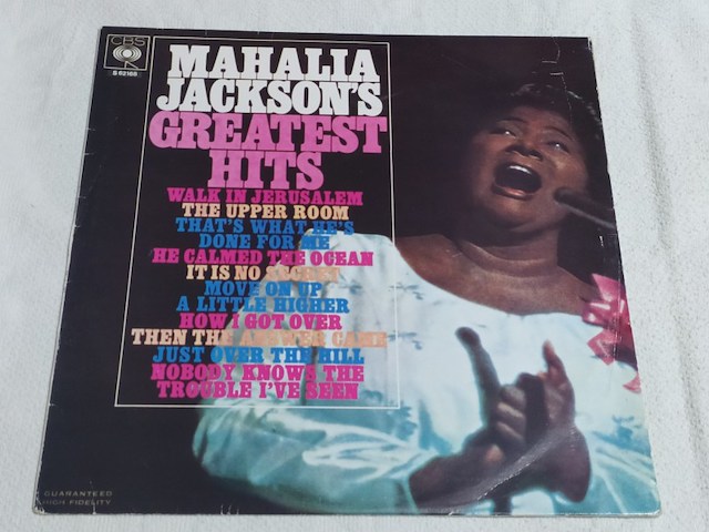 MAHALIA JACKSON - Greatest hits (LP, 4+/4)