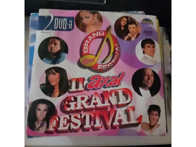 axal grand festival - 2 dvd