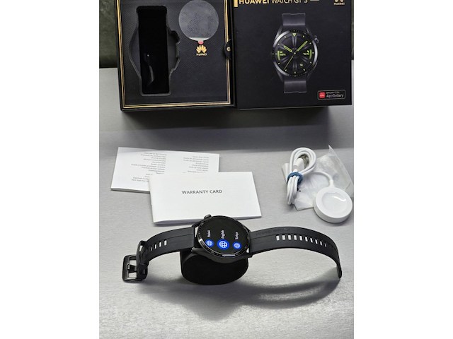 Huawei Watch GT 3 46mm JPT-B29 Black kao nov