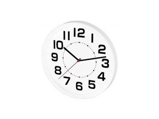 Analogni zidni sat 25cm Home AWC250WH
