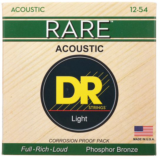 DR Rare Acoustic RPM-12 žice za 12-žičanu akustičnu gitaru 012–054