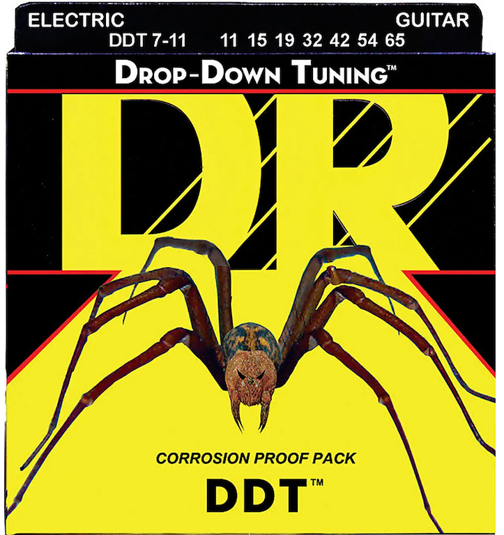 DR DDT7-11 Drop-Down Tuning žice za 7-žičanu električnu gitaru 011–065