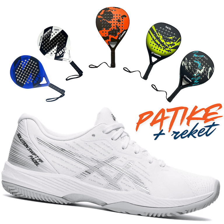 PADEL COMBO Ženske Padel Patike + Padel Reket PROMO CENA