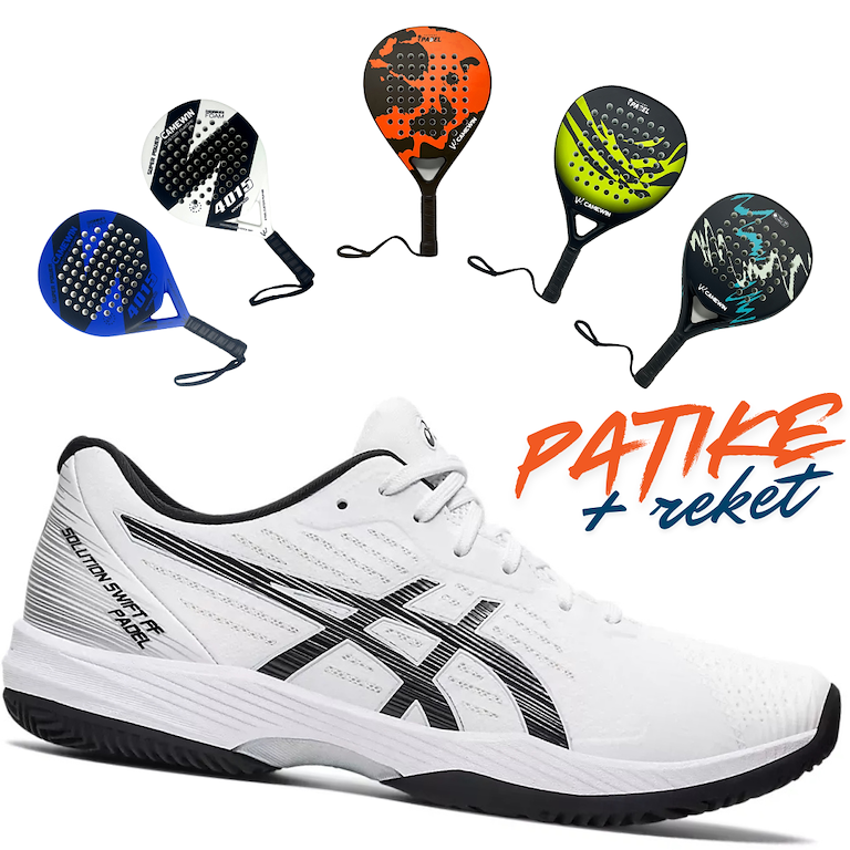 PADEL COMBO Muške Padel Patike + Padel Reket PROMO CENA