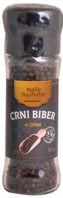 BIBER U ZRNU CRNI NAŠE NAJBOLJE 55G MLIN