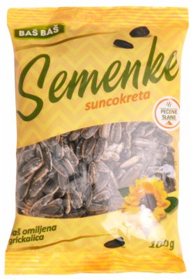 SUNCOKRET PEČENI SLANI BAŠ BAŠ 100G
