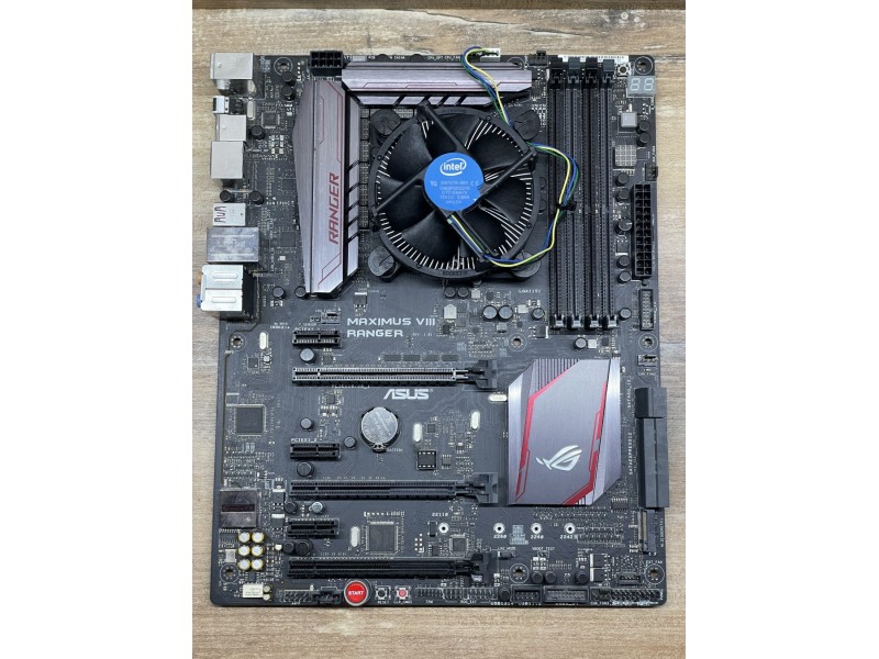 ASUS Maximus VIII Ranger+IntelCore i7-6700K 4.0Ghz ZVER