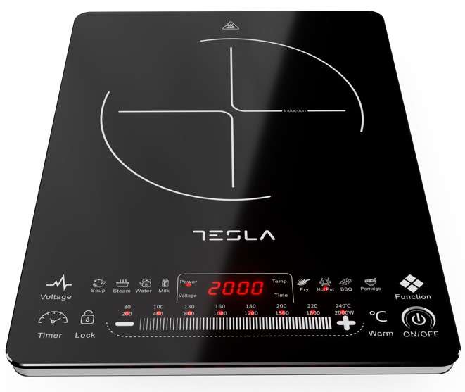Indukcioni rešo TESLA IC400B 2000W/crna
