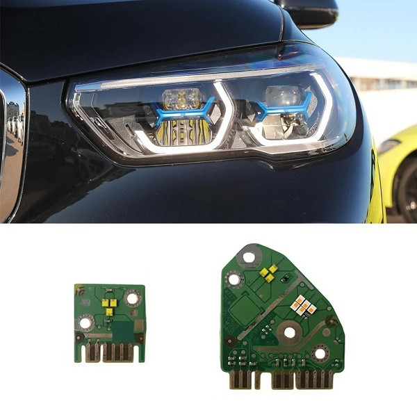 LED plocice, LED DRL driver za desni far