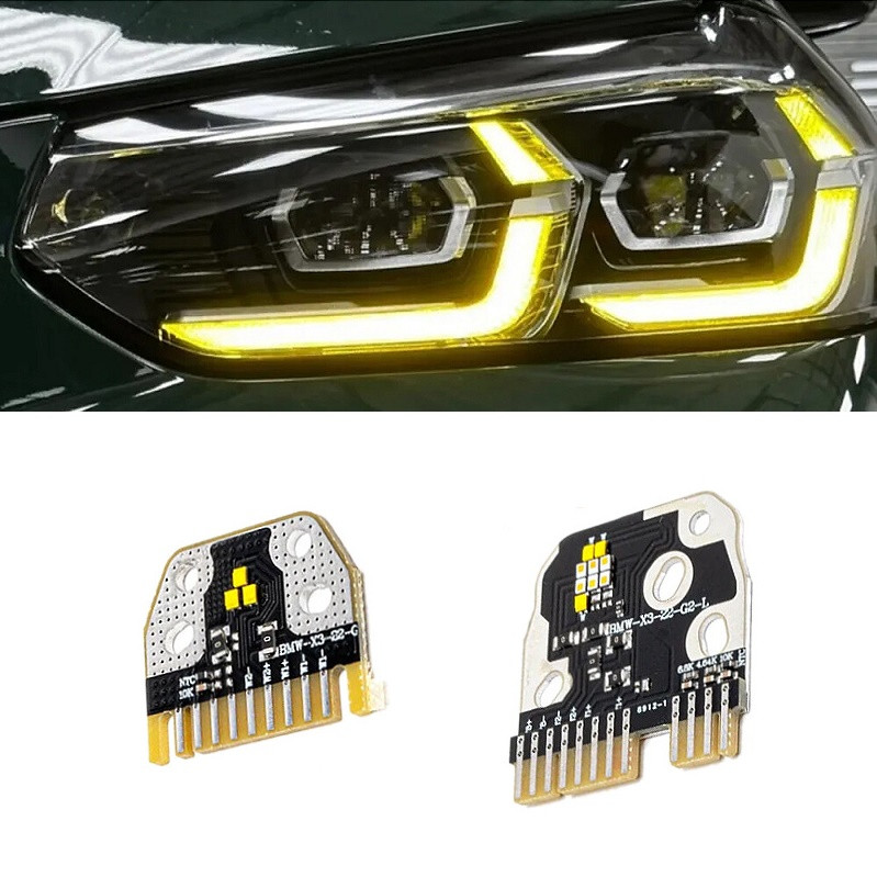 LED plocice, LED DRL driver za levi far