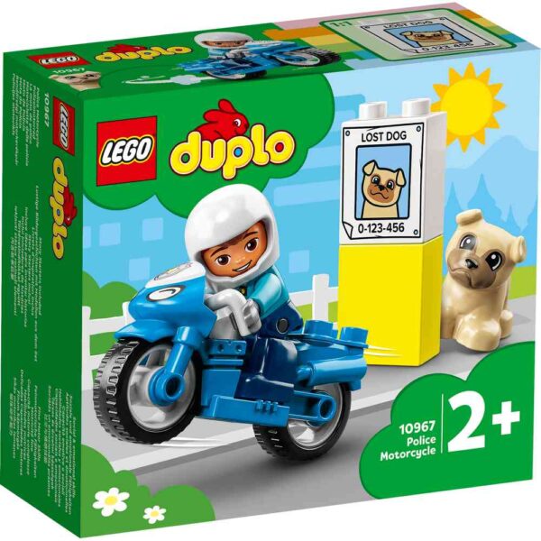 Lego duplo policijski motor