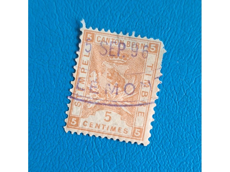 Svajcarska Canton Bern 1896