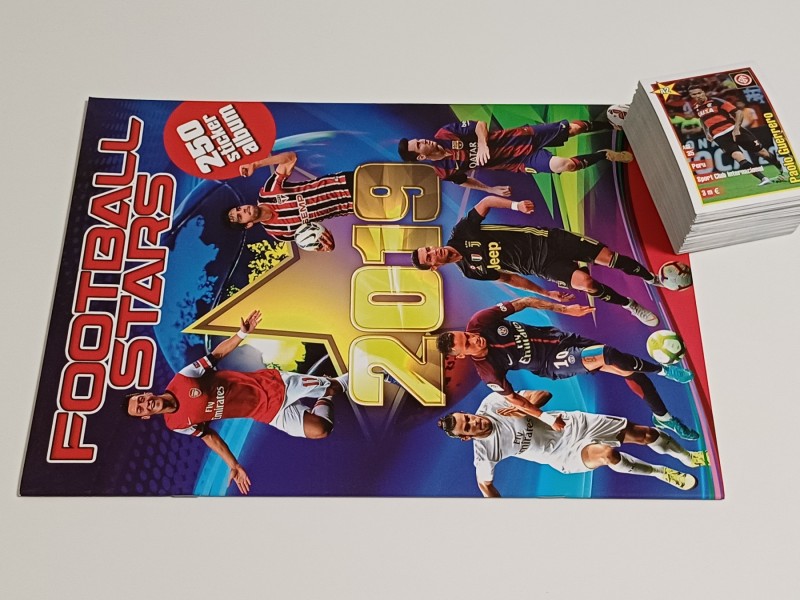 Football Stars 2019 plus sličice za album