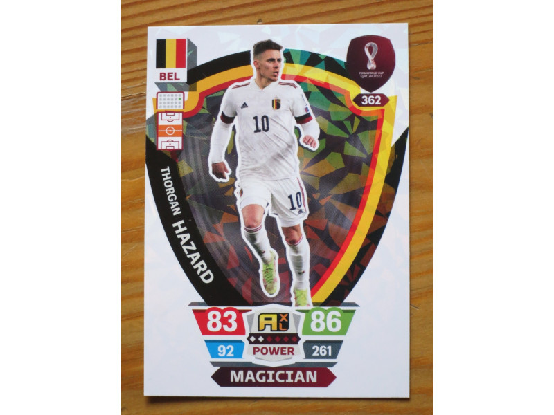 PANINI QATAR 2022 THORGAN HAZARD ADRENALYN XL 362