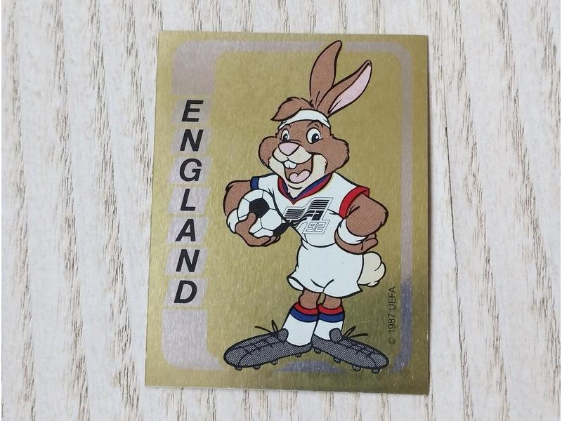 EURO 92 Panini ENGLAND br. 91 MINT!!!