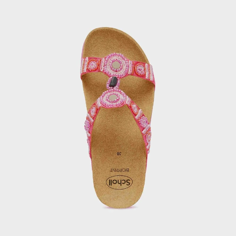 SCHOLL PAPUČE NEW BOGOTA-FUCHSIA