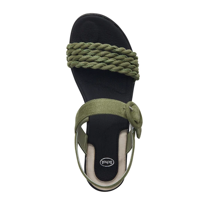 SCHOLL SANDALE SUNSET ZELENE